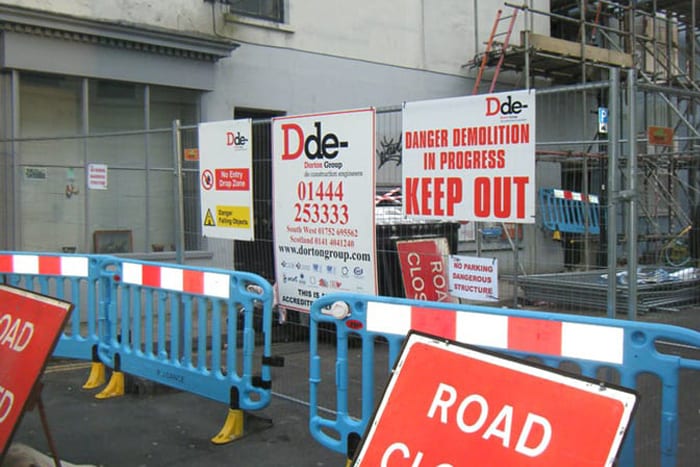 Making Safe a Dangerous Structure | Dre Recycling